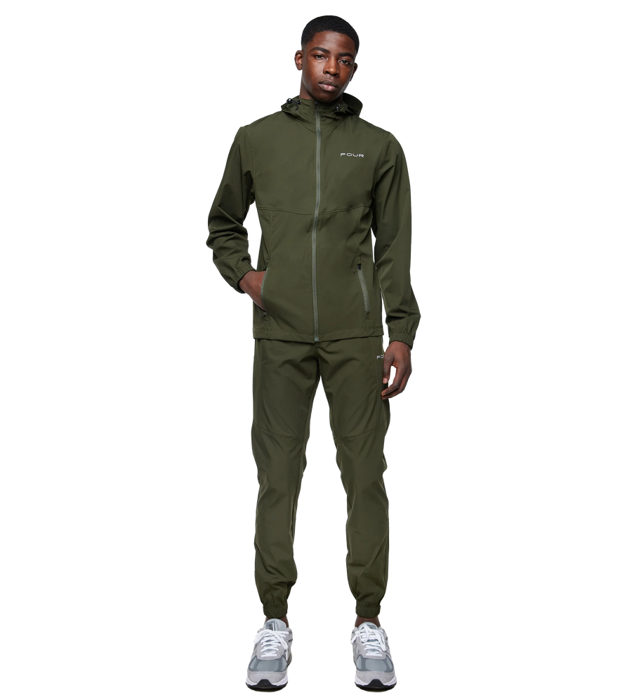 Sportswear Trackjacket Army Green – FOUR Amsterdam